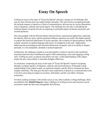 Essay On Speech.pdf