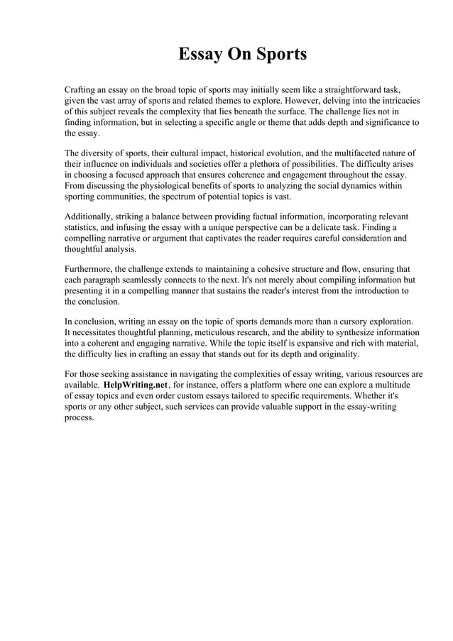 Essay On Sports.pdf