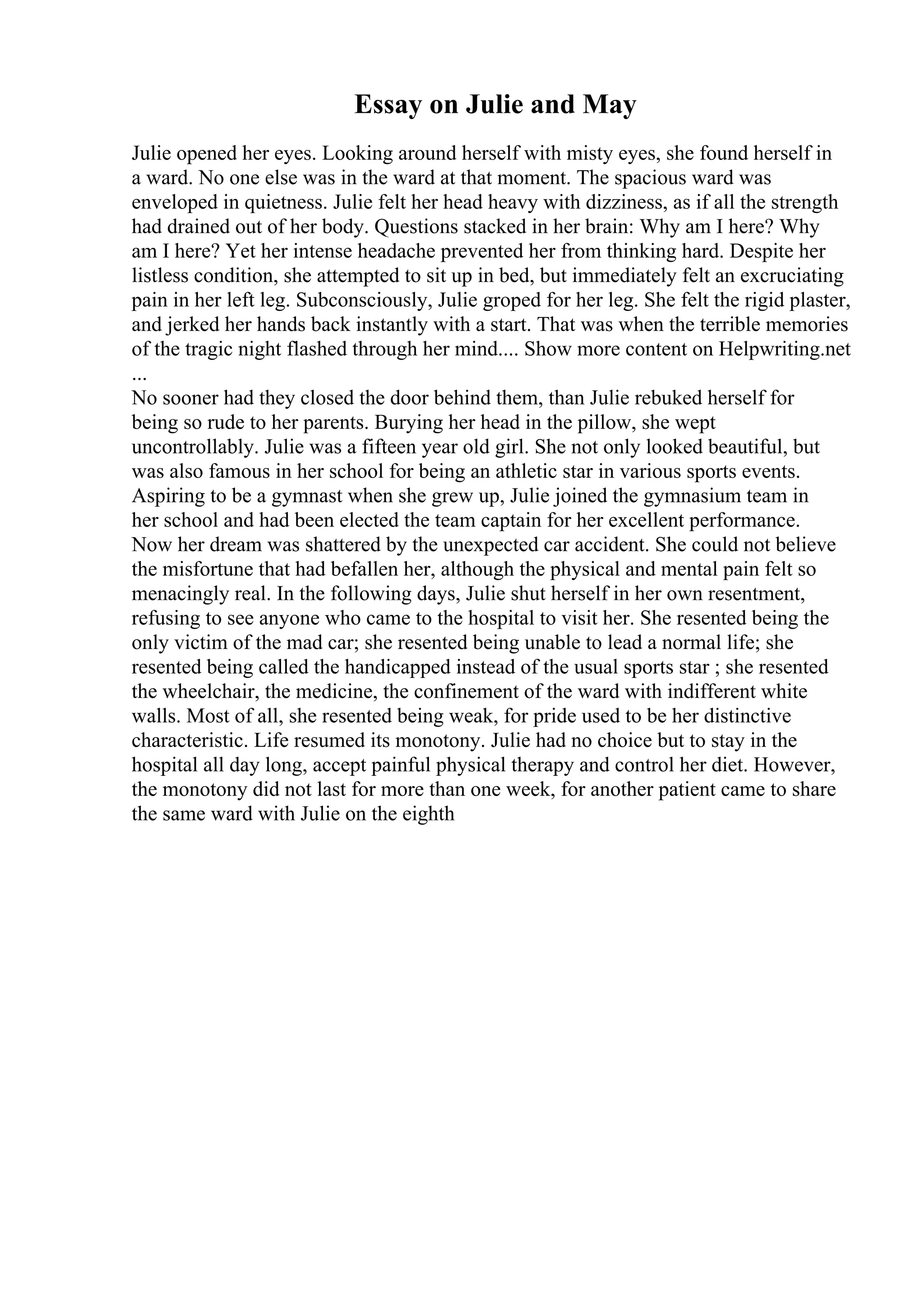 Essay On Teenage Pregnancy | PDF