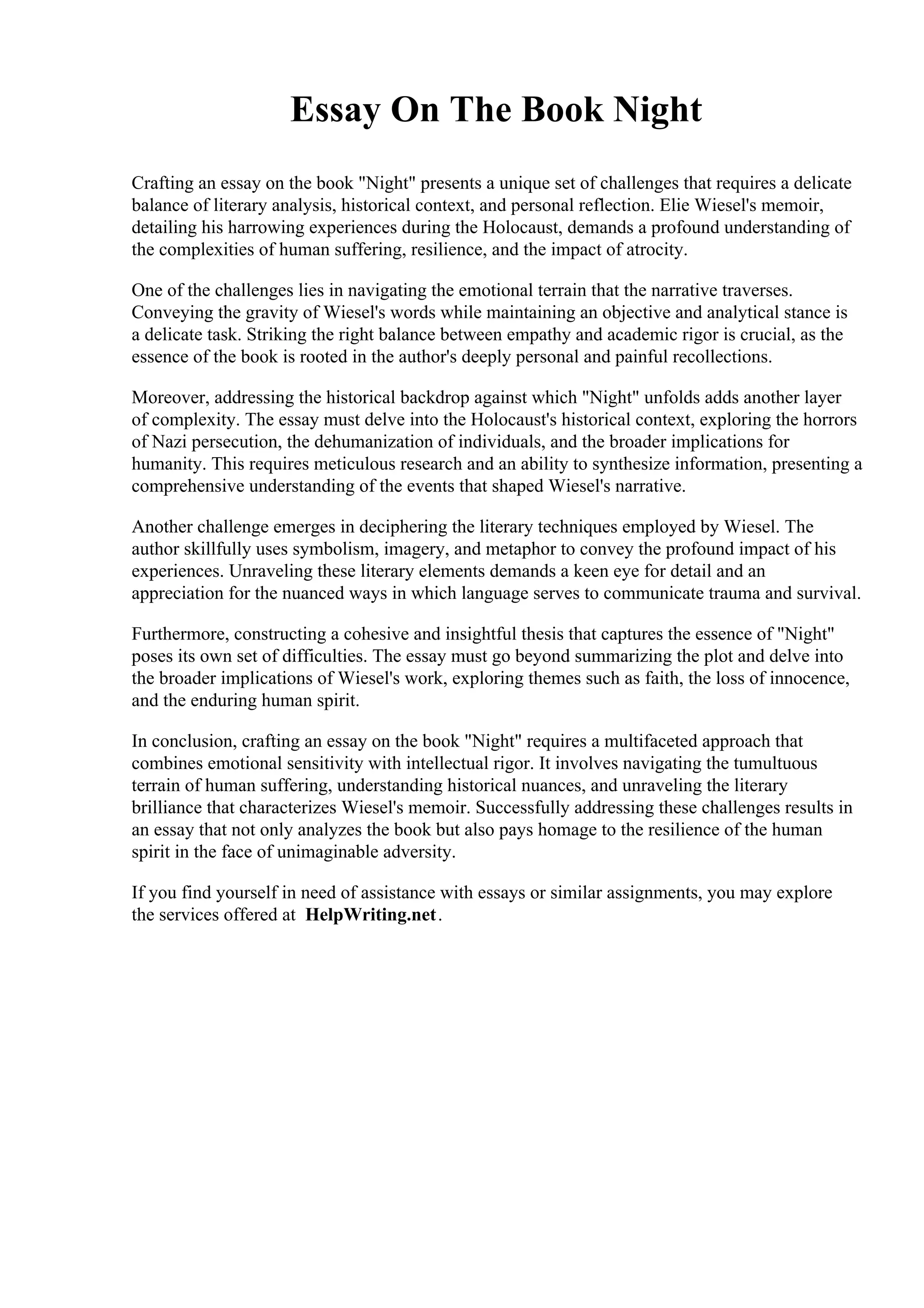 Essay On The Book Night.pdf