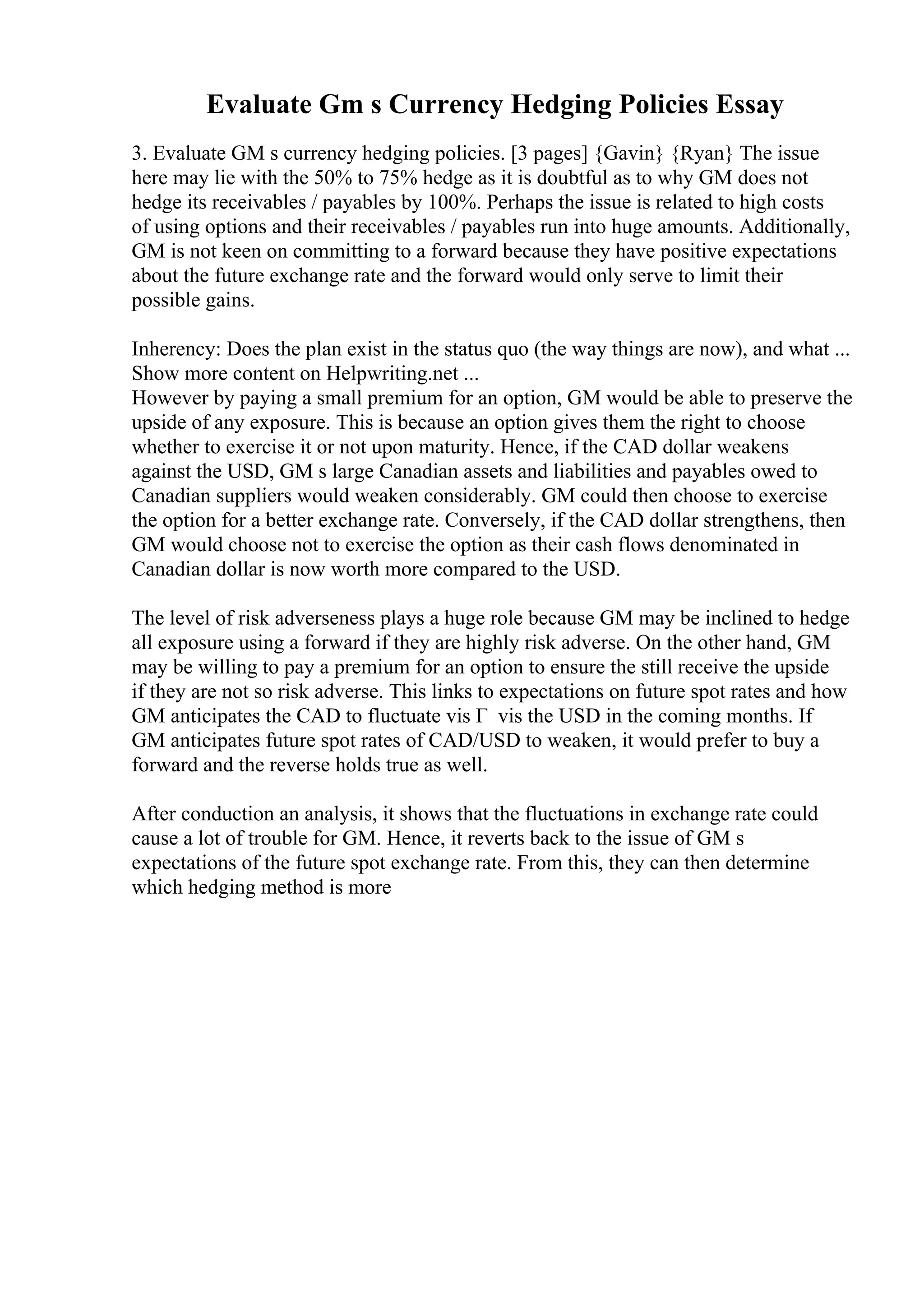 Essay On The Great Gatsby | PDF