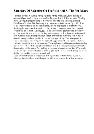 Essay On The Hobbit | PDF