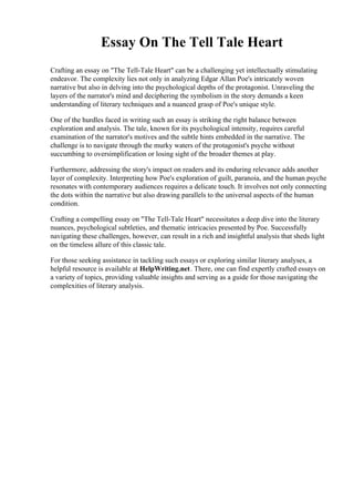 Essay On The Tell Tale Heart.pdf