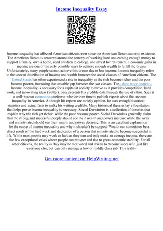 Essay On Wealth | PDF