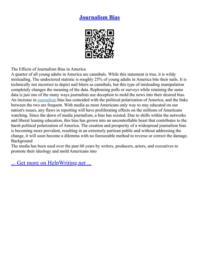 Essay On Yellow Journalism | PDF