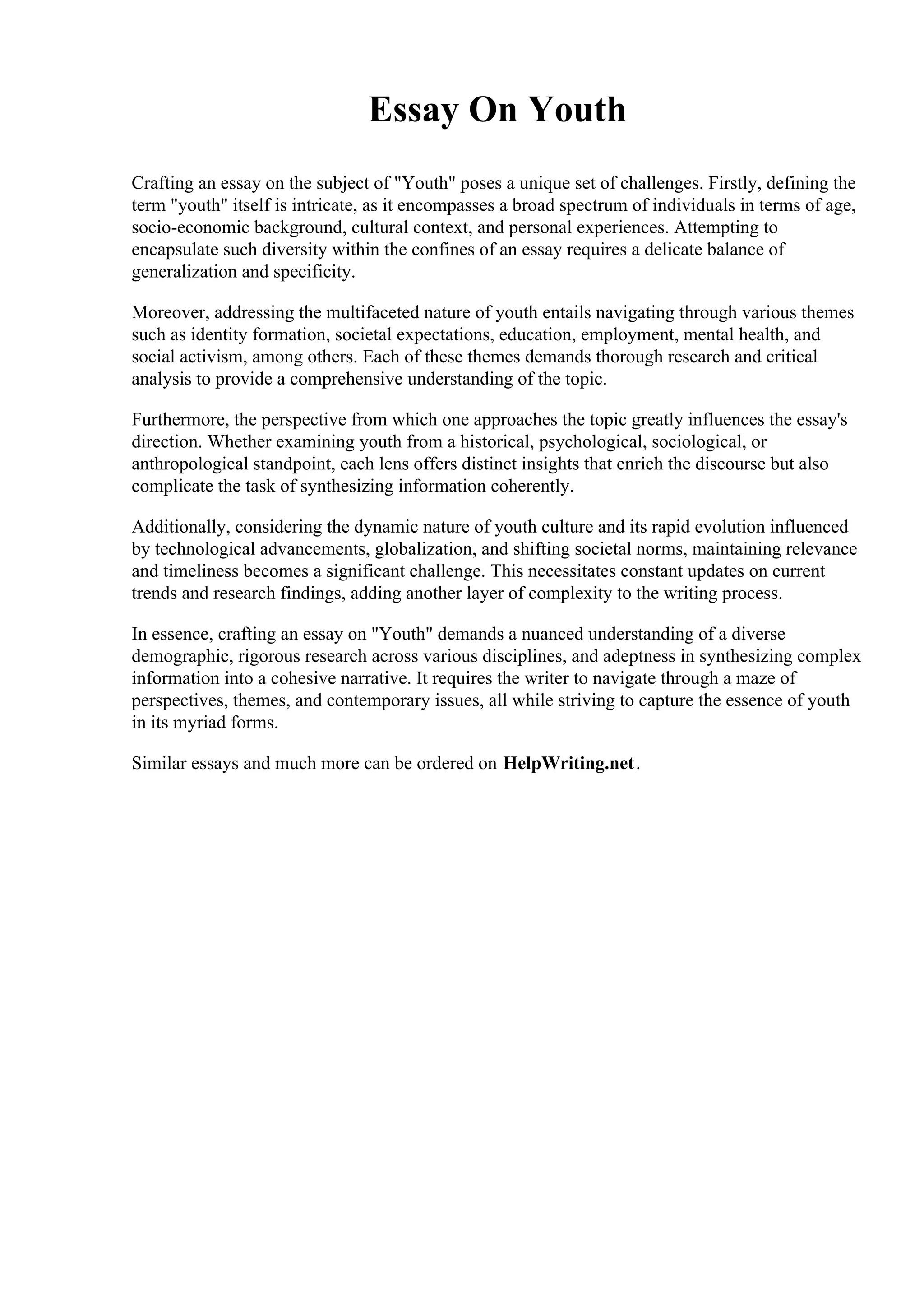 Essay On Youth.pdf