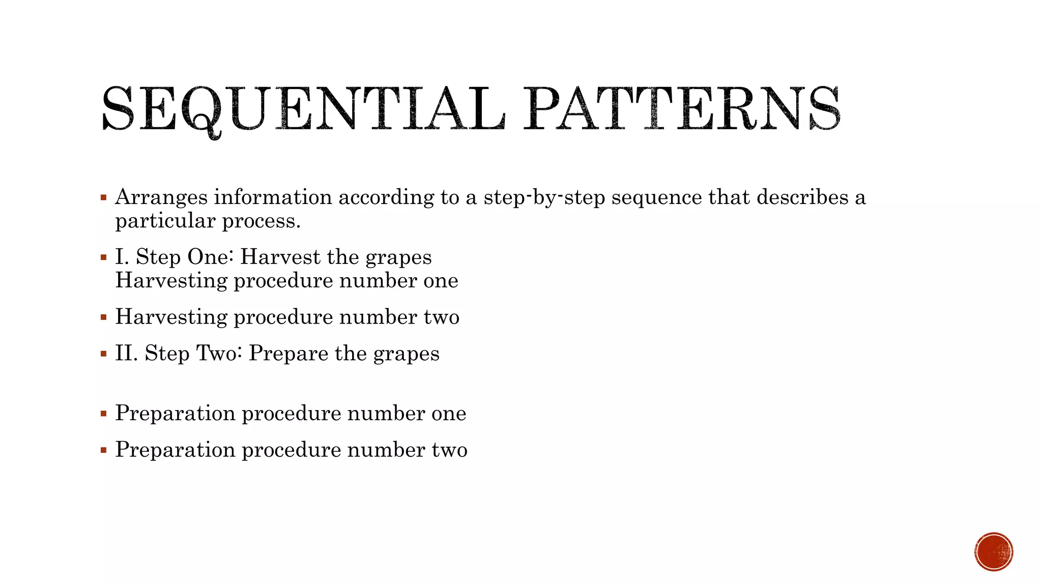 Essay organization patterns | PPTX
