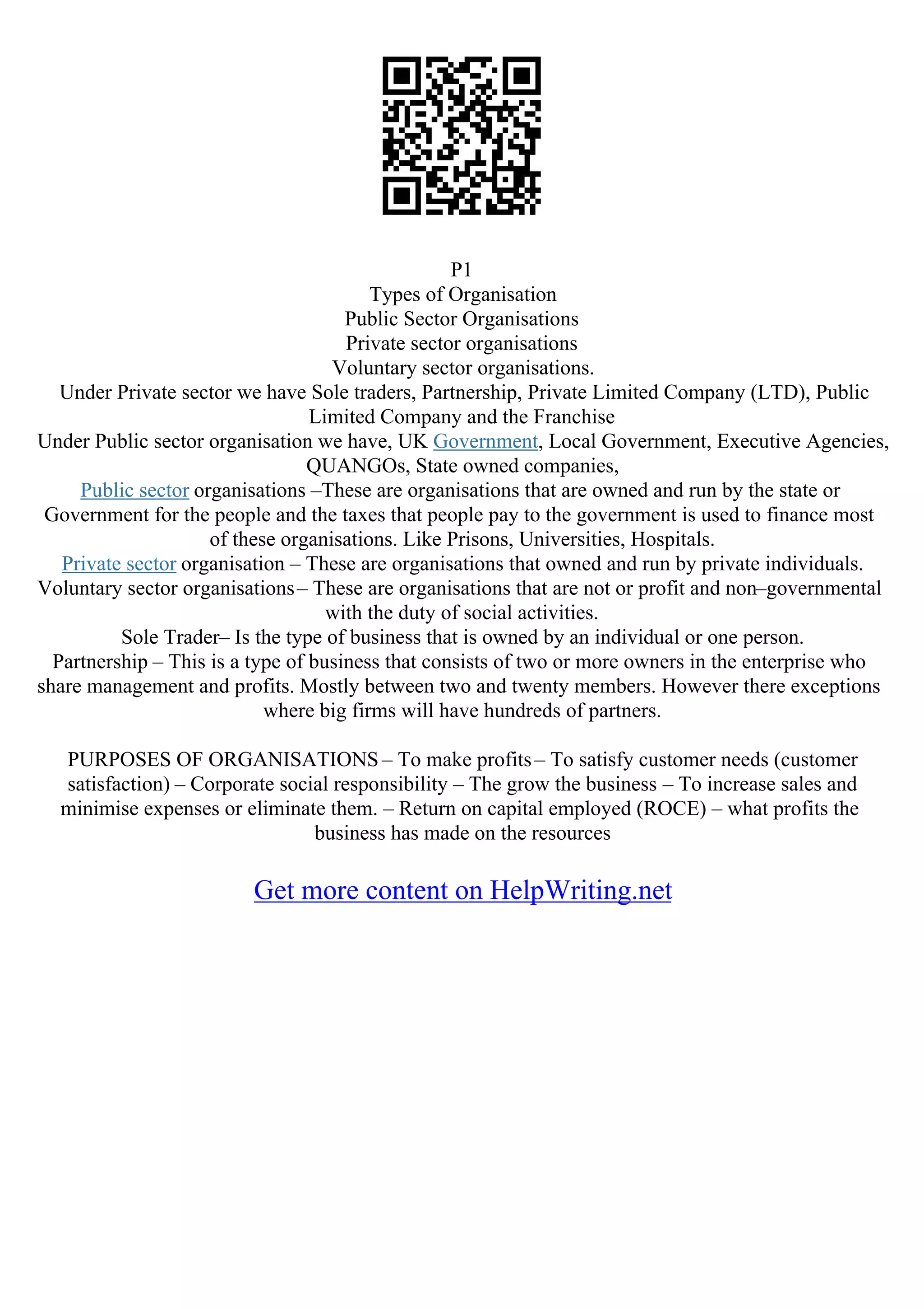 Essay Organization Types | PDF