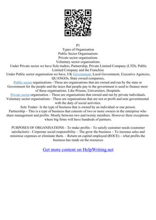 Essay Organization Types | PDF