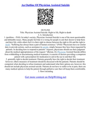 Essay Outline Example | PDF