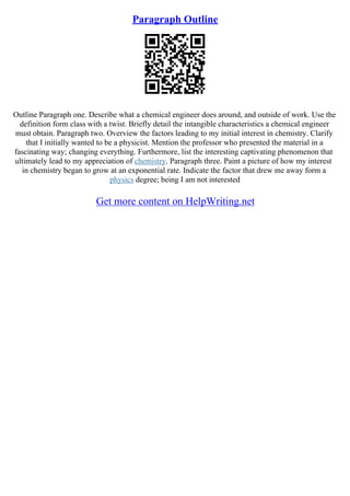 Essay Outlines | PDF