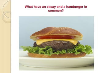 Essay overview | PPT