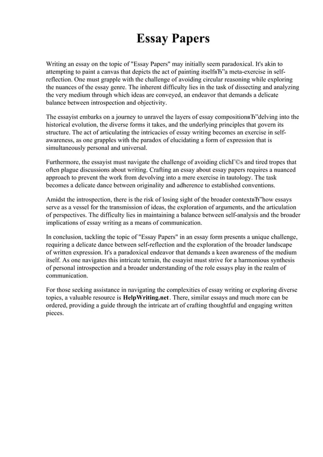 Essay Papers.pdf