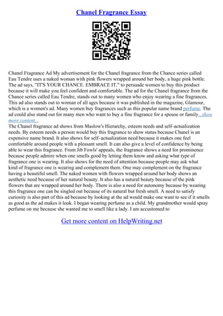 Essay Perfume | PDF