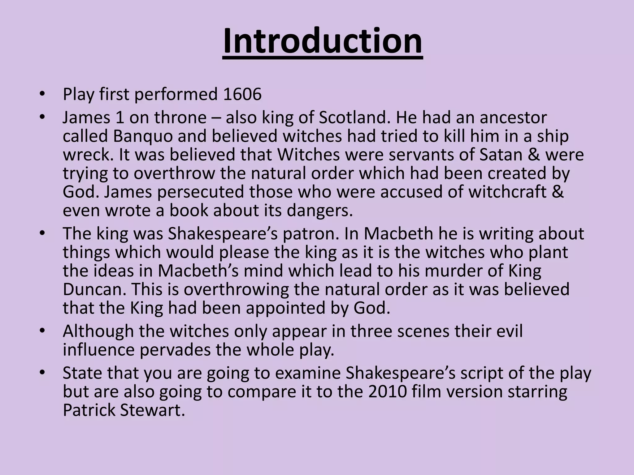 Essay plan for macbeth | PPT