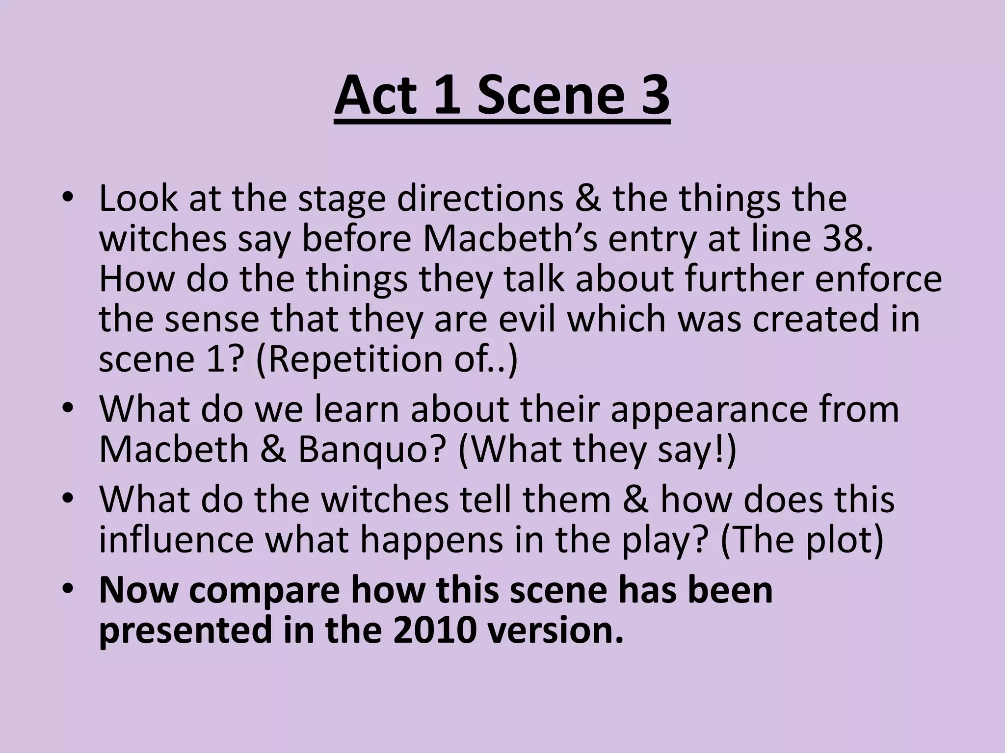 Essay plan for macbeth | PPT