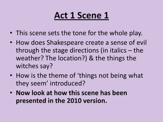 Essay plan for macbeth | PPTX