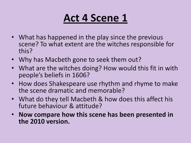 Essay plan for macbeth | PPT