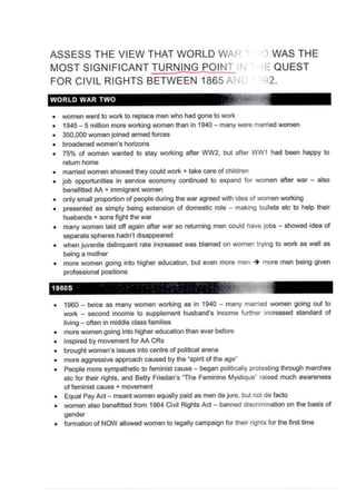 History Essay Plans | DOCX