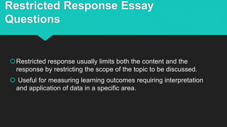 essay ppt.pptx | Standardized Testing | Educational Assessment