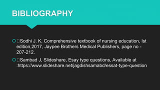 essay ppt.pptx | Standardized Testing | Educational Assessment