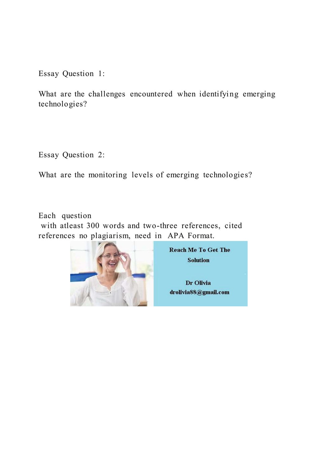 Essay Question 1What are the challenges encountered when id | DOCX