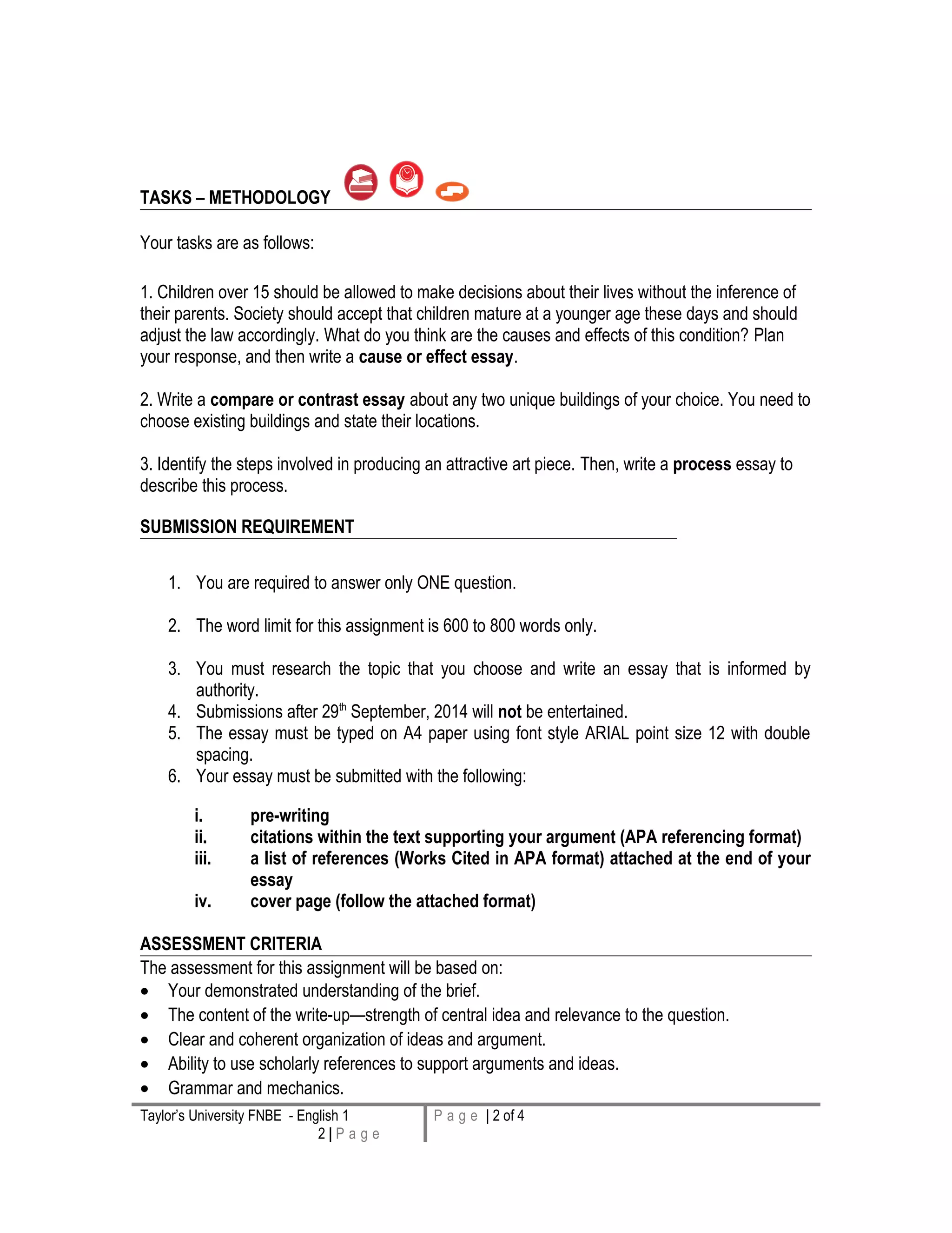 English 1 - Assignment 1 | DOC