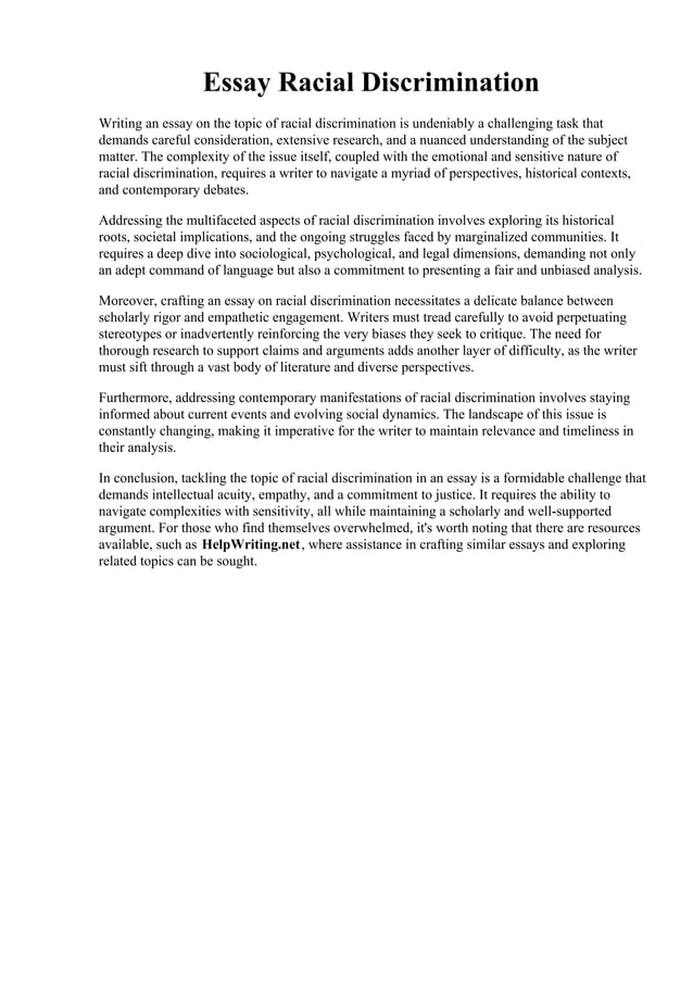 Essay Racial Discrimination.pdf