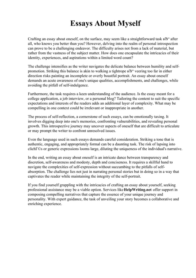 Essays About Myself.pdf