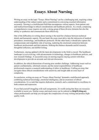 Essays About Nursing.pdf