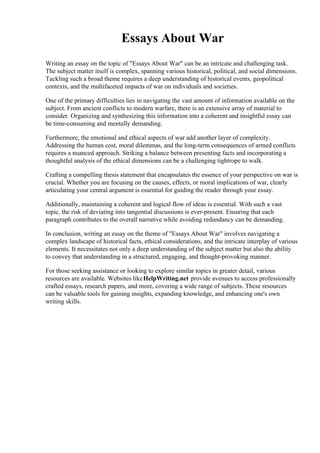 Essays About War.pdf