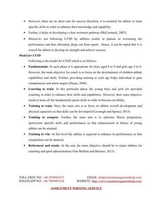 Essay Sample on Coaching Philosophy | PDF