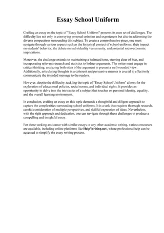 Essay School Uniform.pdf