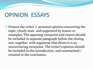 Essays composi | PPTX