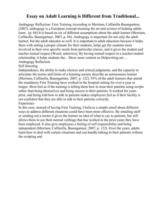 Essay Seasons | PDF