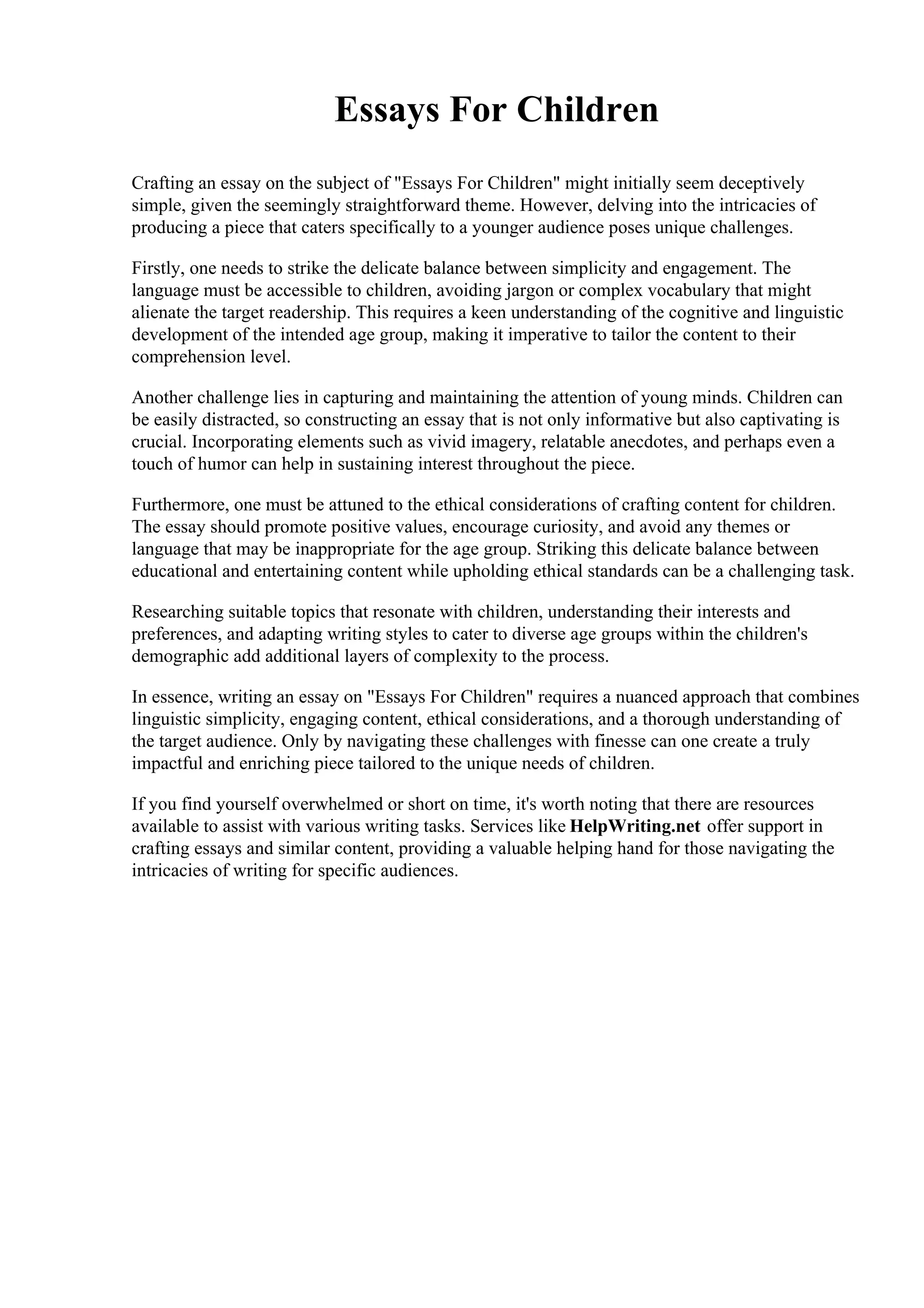 Essays For Children.pdf