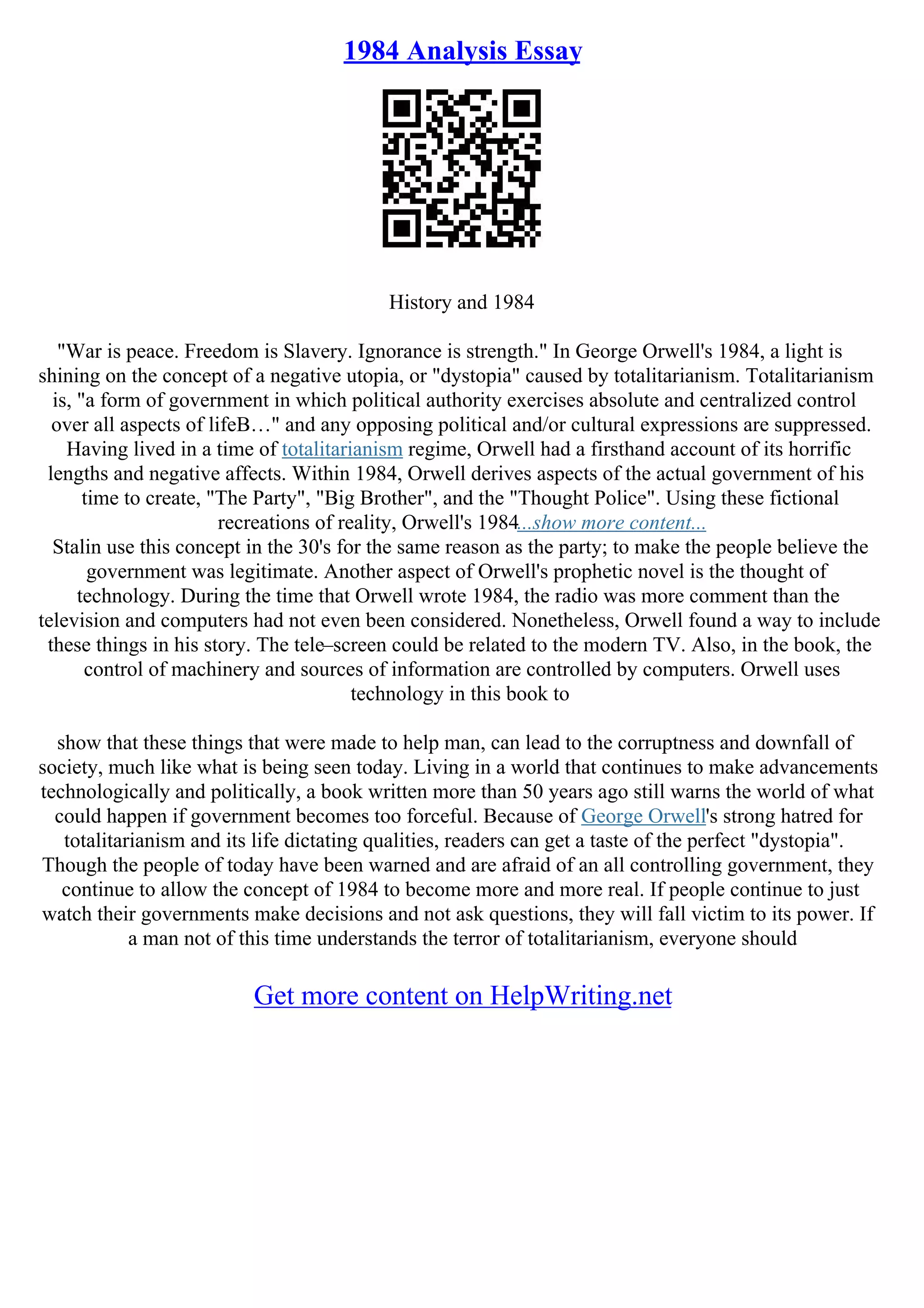 Essays George Orwell | PDF