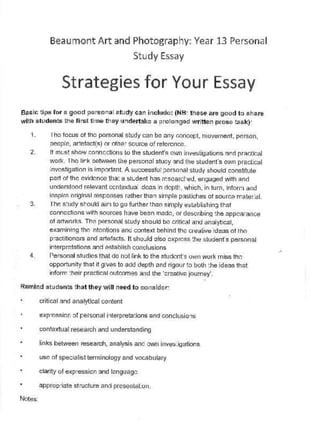 Essay sheets | PPTX