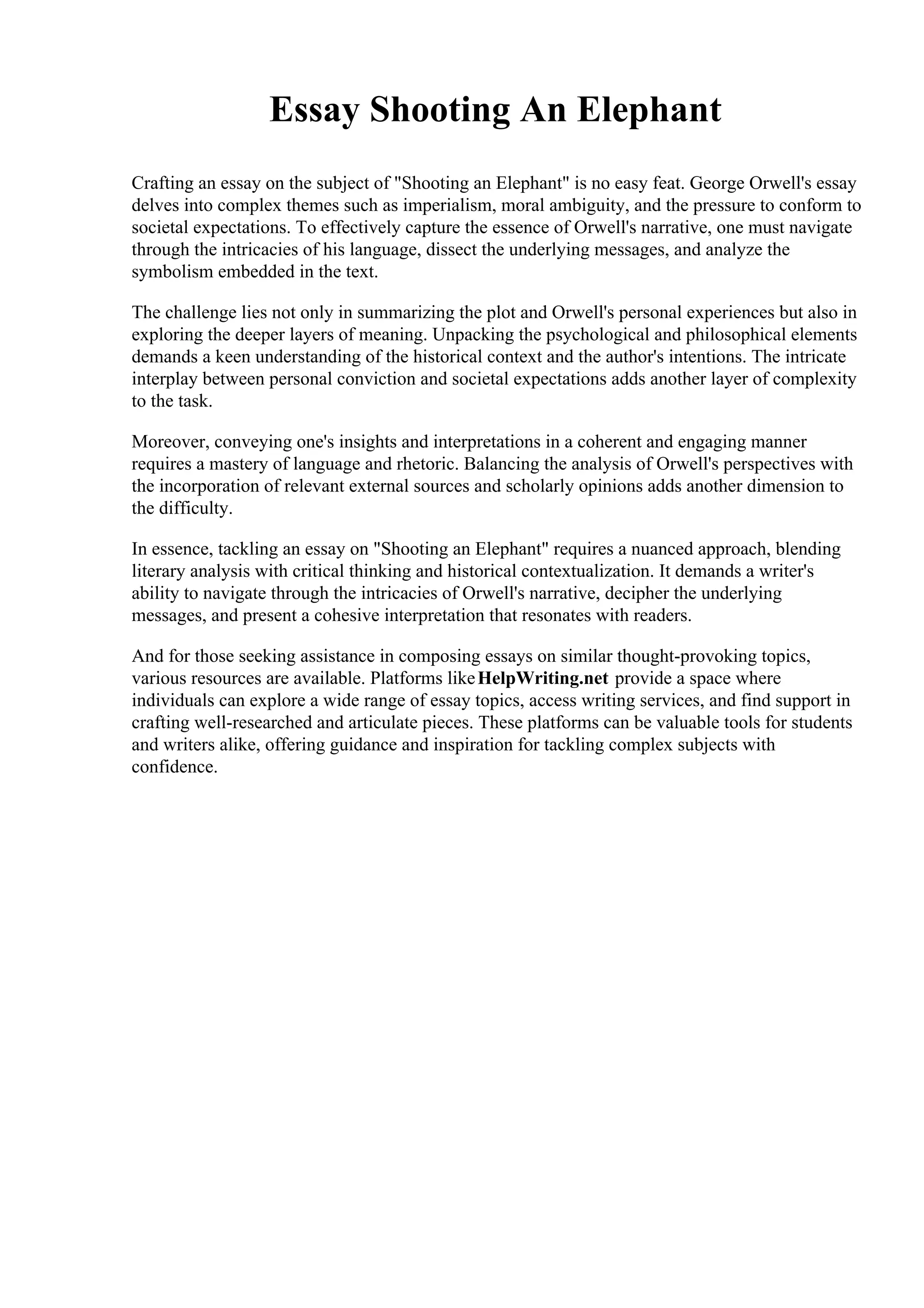 Essay Shooting An Elephant.pdf