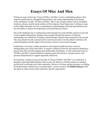 Essays Of Mice And Men.pdf