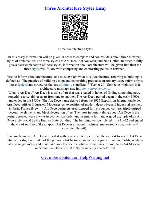 Essays On Architecture | PDF