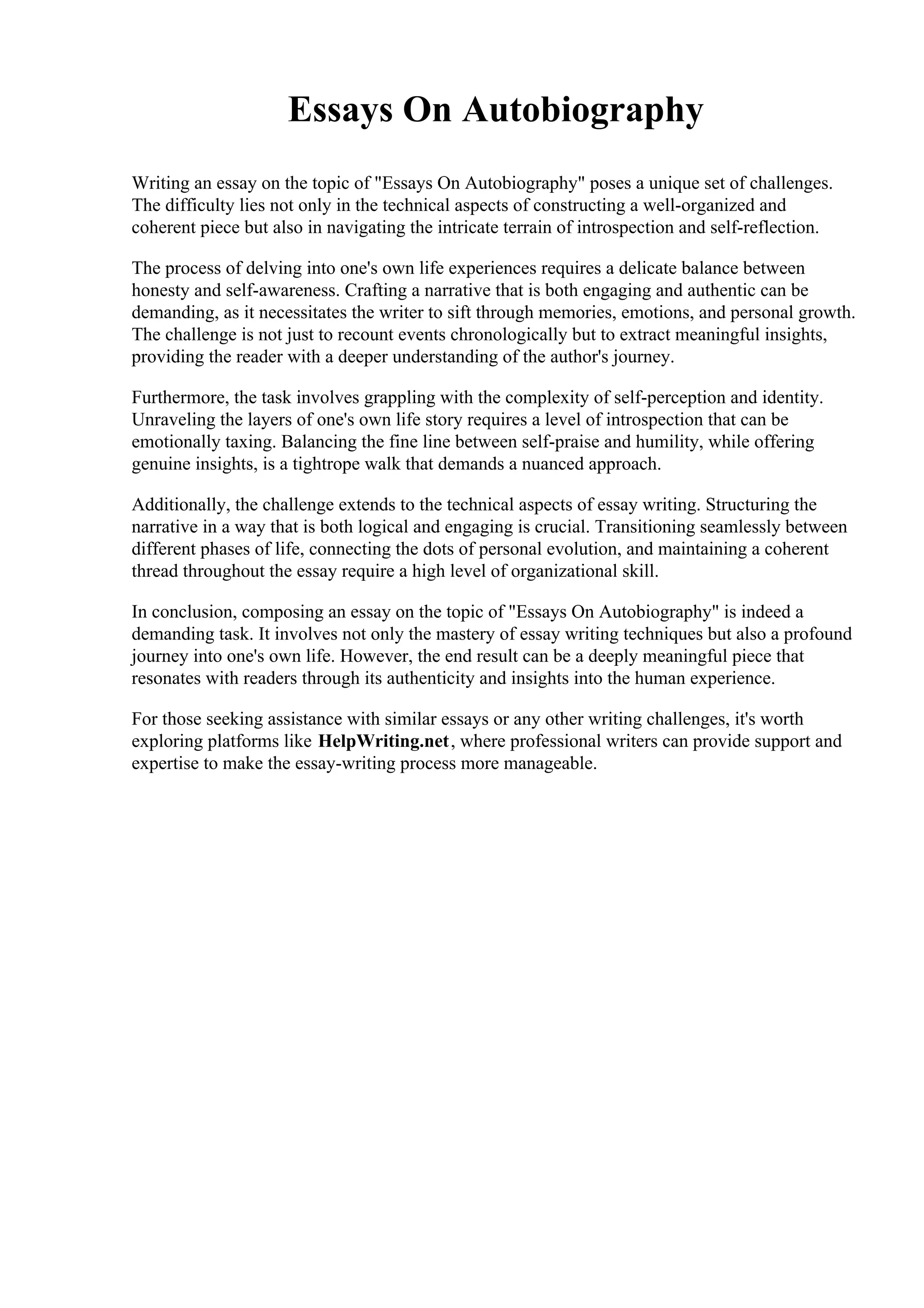 Essays On Autobiography.pdf