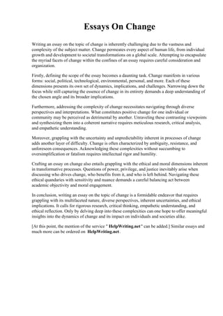 Essays On Change.pdf