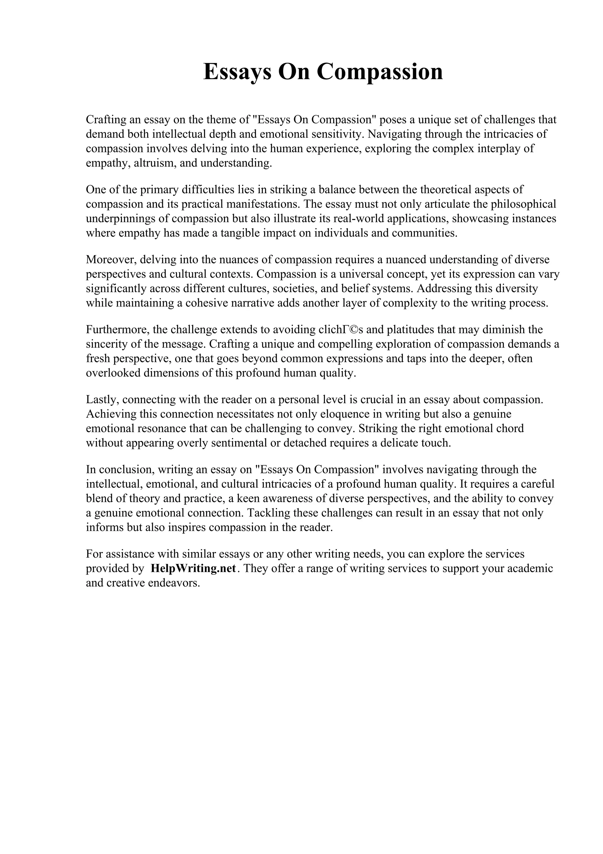 Essays On Compassion.pdf