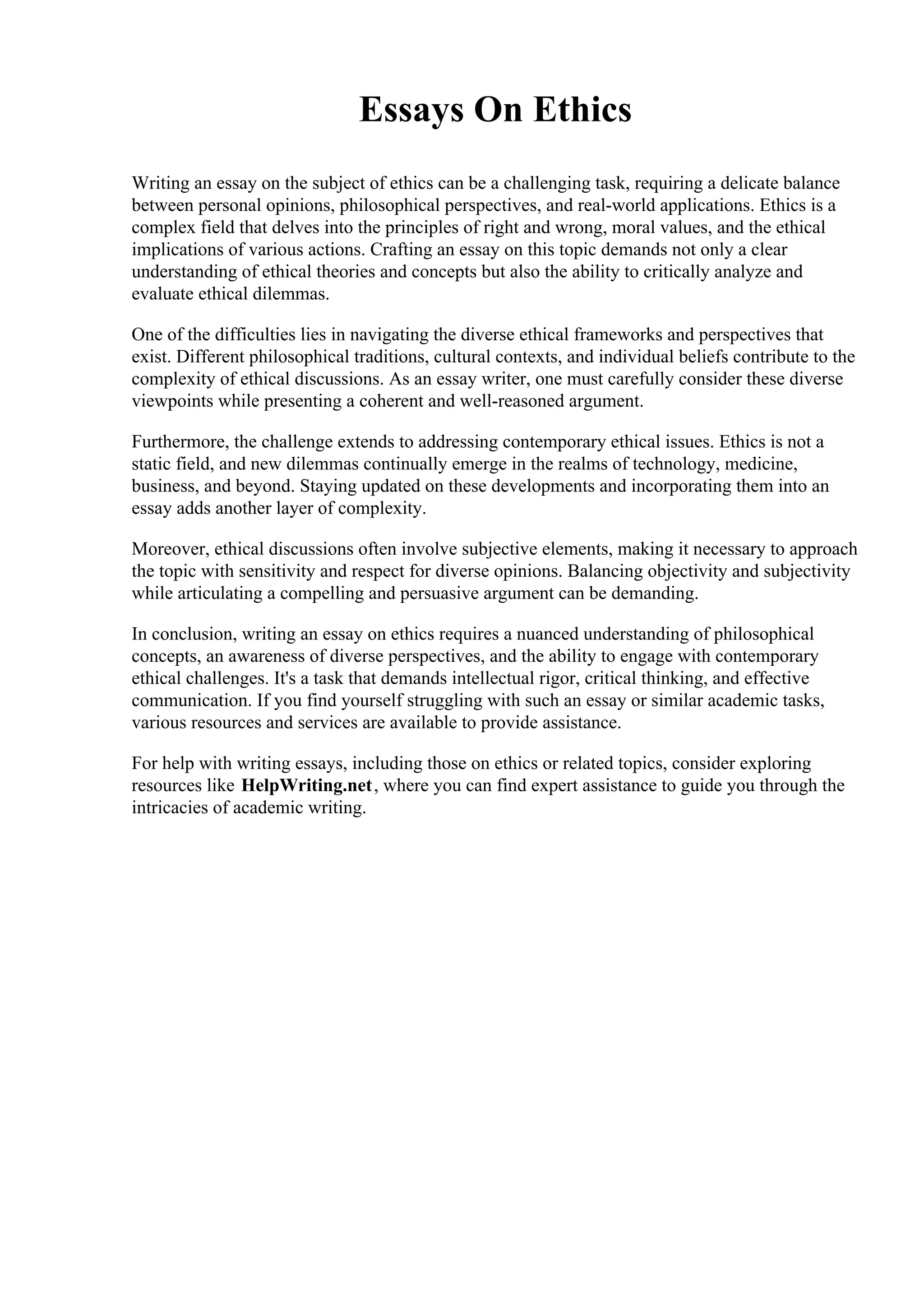 Essays On Ethics.pdf