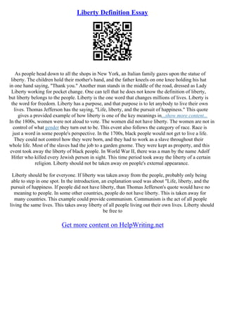 Essays On Liberty | PDF