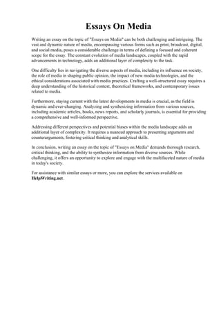 Essays On Media.pdf