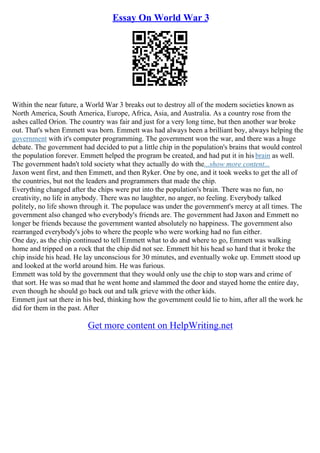 Essays On War | PDF