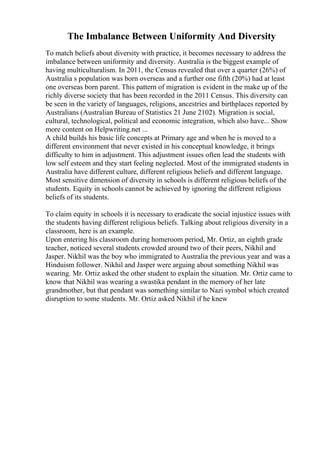 Essays Speech About Bullying | PDF