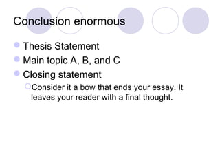 Essay Structure | PPT